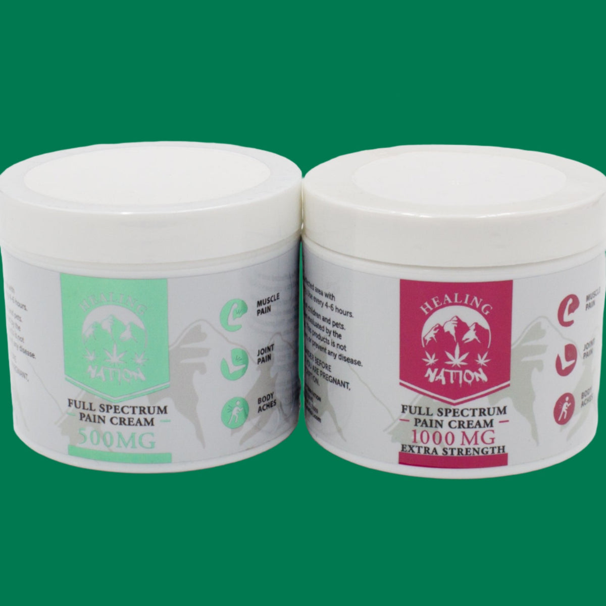 Healing Nation CBD Pain Cream Tub – Knuckleheads shop